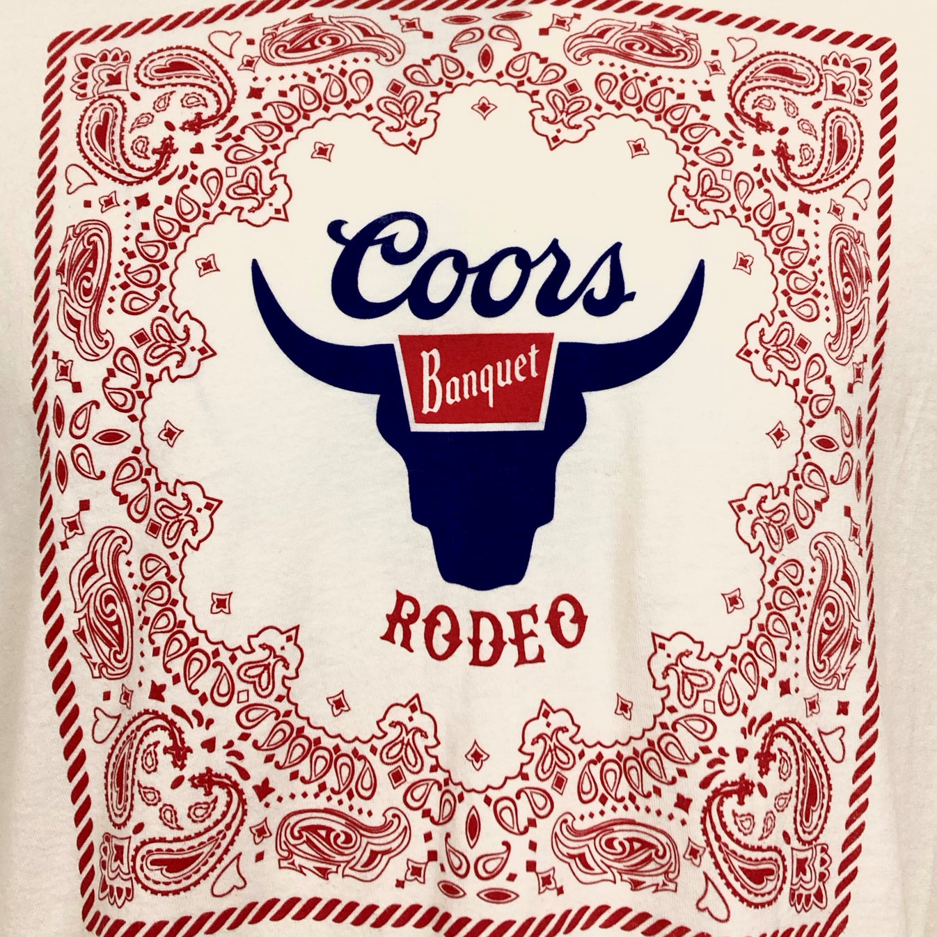 Rodeo Bandana Tee – Coors Banquet Shop