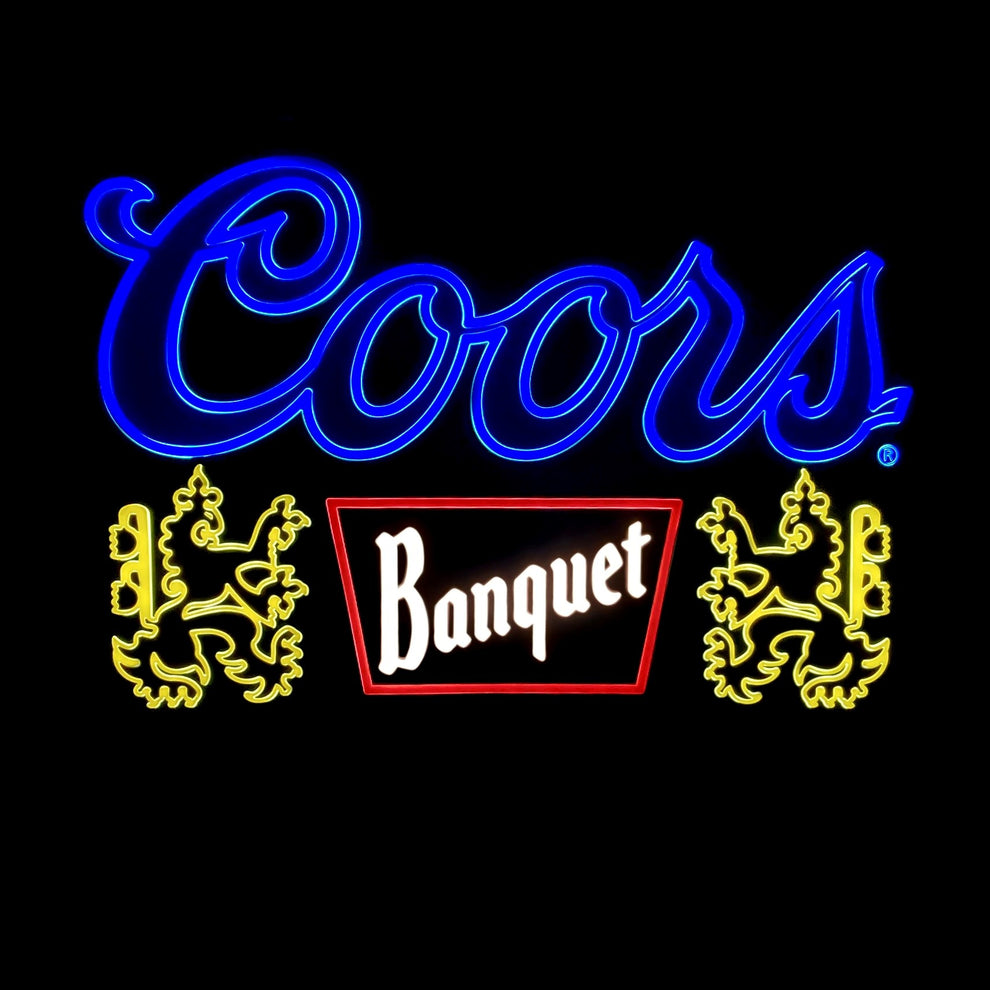 Banquet LED Sign – Coors Banquet Shop